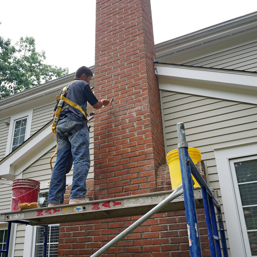 What to Do About Crumbling Chimney Bricks | Brick Repair